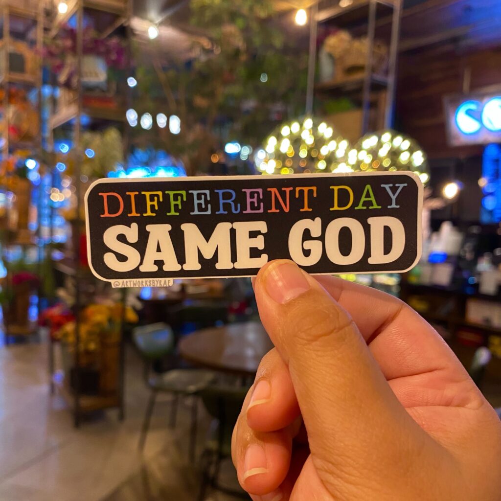 Different Day, Same God - Artworks By Rae